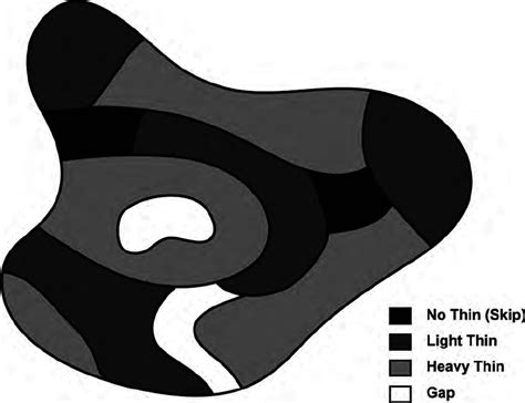 A Simplified Variable Density Thinning Pattern With Alternating Areas Download Scientific