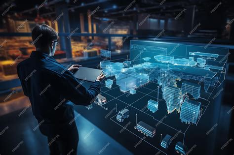 Premium Photo A Logistics Team Planning Optimized Shipping Routes Realistic Photo