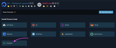Imunify Antivirus FlashPanel