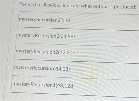 Solved Consider The Following Method Public Static Int Chegg