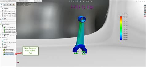 Show Solidworks Simulation Plots On Specific Components In An Assembly Goengineer