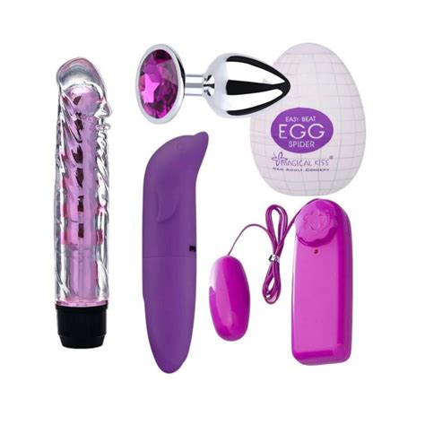 Kit Sex Shop Golfinho Bullet Personal Plug Egg Sexy Import