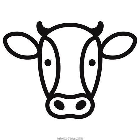 Dibujos Fáciles De Vacas Dibujo Facil
