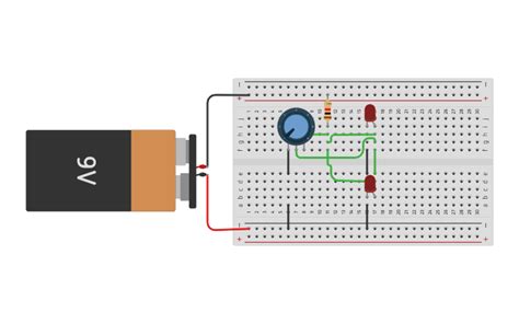 Circuit Design Led Circuit With Potentiometer 5 Tinkercad