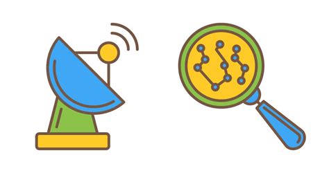 Radar And Research Icon 33021567 Vector Art At Vecteezy