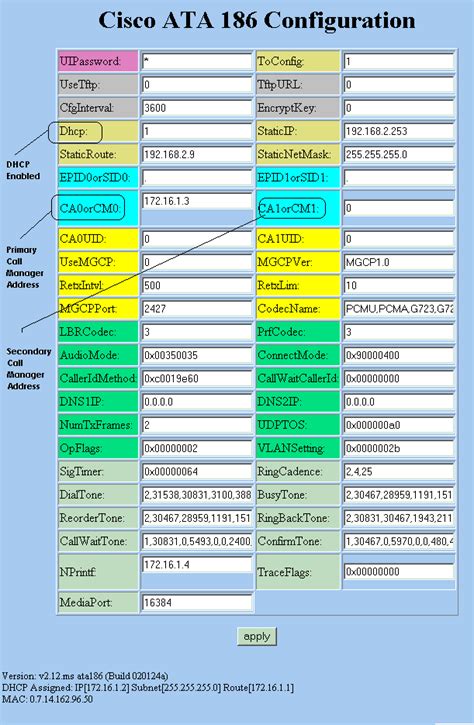 Configure The Callmanager To Recognize Ata 186 Using Sccp Cisco