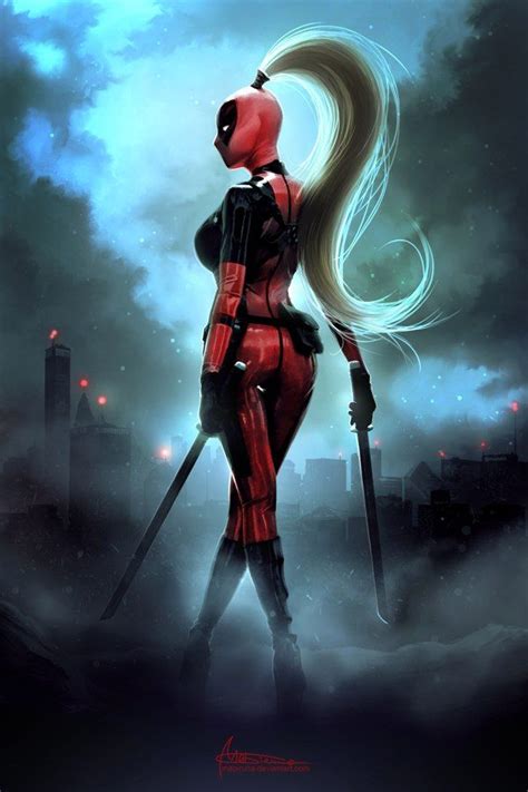 Ladydeadpool Lady Deadpool Deadpool Deadpool Girl