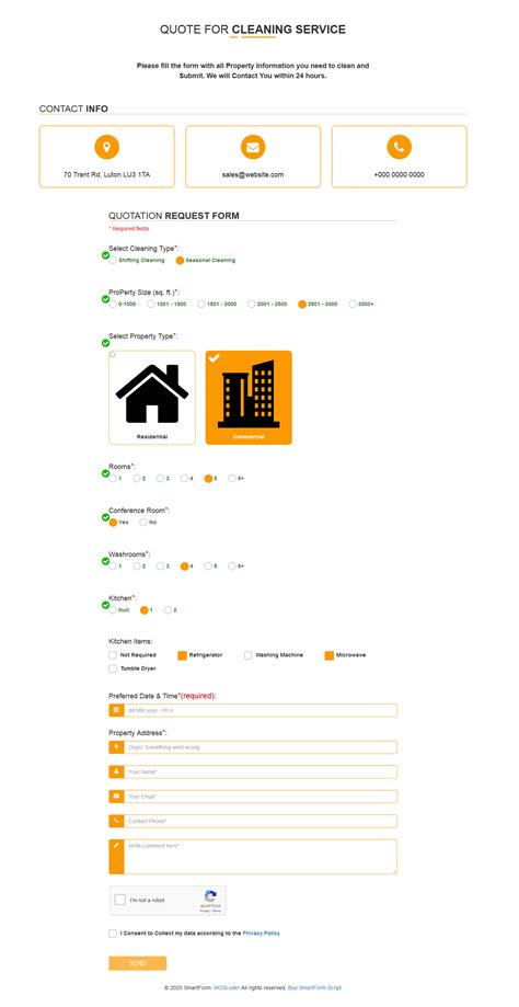 Smartform Php Working Ajax Advanced Multipurpose Form By Mgscoder