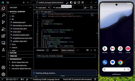 abhishek tapare on linkedin app13 flutterdev apibinding crudoperations mobileappdevelopment…