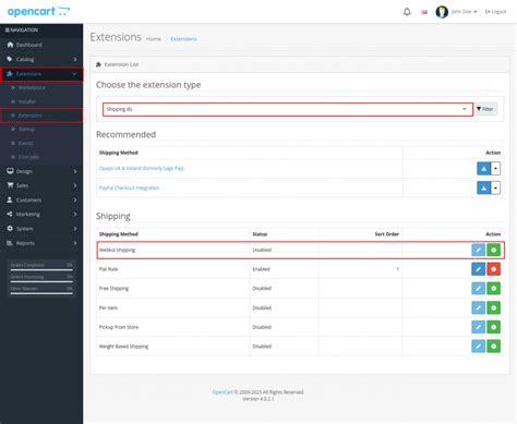 create a shipping extension in opencart v4 webkul blog
