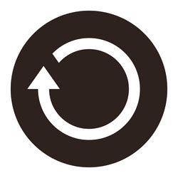 Repeat Sign Reload Icon Refresh Loading Reset Vector Image