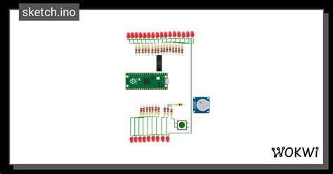 LS Shift Register Wokwi ESP STM Arduino Simulator