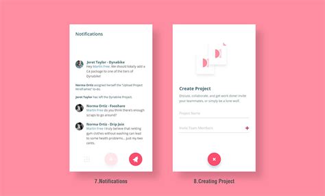 Work Organizer App Ui Design Behance