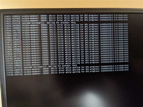Unable To Determine The Device Handle For Gpu Linux Nvidia Developer Forums