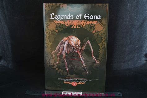 Legends Of Eana Netherworld Tunnels Softback Fateforge Adventure Anthology For Dandd 5th Edition