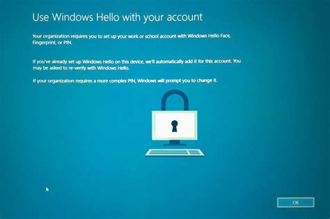 Being Forced To Use Windows Hello Even Though It Is Not Configured On