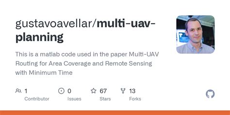 GitHub Gustavoavellar Multi Uav Planning This Is A Matlab Code Used In The Paper Multi UAV