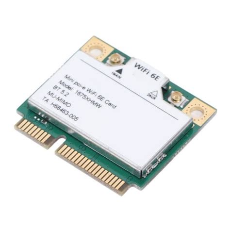 Tmishion Carte R Seau Mini Pcie Carte R Seau Informatique Mini Pcie Mbps Wifi E Bluetooth