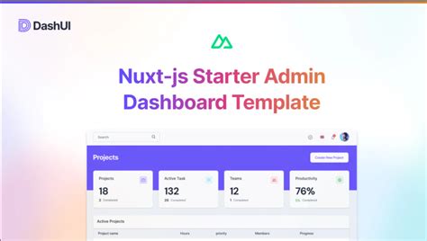 Free Nuxtjs Admin Dashboards