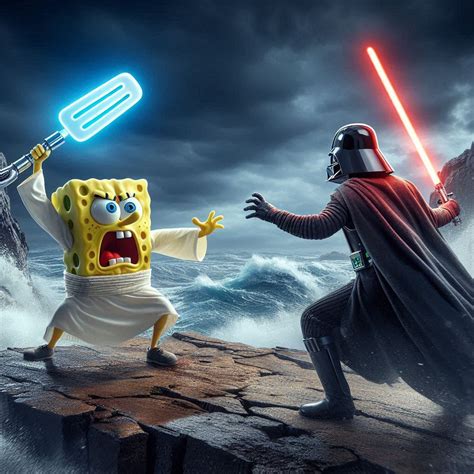 Spongebob Vs Darth Vader The Formula Awakens By Strombo1inator On Deviantart