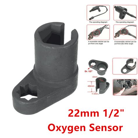 Oxygen Sensor Socket Wrench Point Socket O Remover Installer Wrench Tool Walmart Com