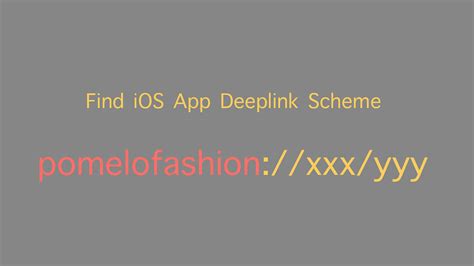 How To Find Deeplink Scheme Of Any Ios Application By Punyapat Sessomboon Medium