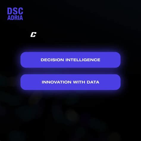 Dsc Adria On Linkedin Ai Innovation Data Decision Intelligence