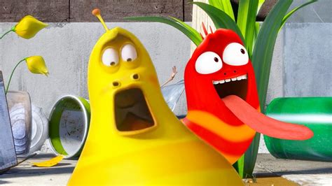 Larva Wobbly Yellow Cartoons Comics Larva Official Youtube