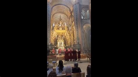 향로미사 산티아고 데 콤포스텔라 대성당 입성 Youtube