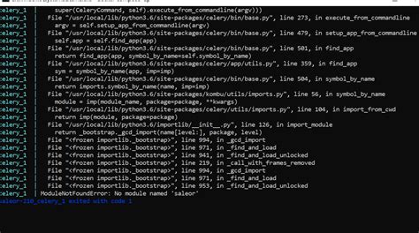 Docker Compose Up Gives This Error Modulenotfounderror No Module