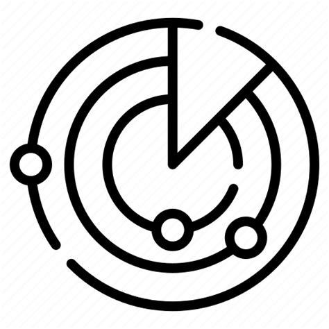 Radar Detector Direction Pulses Waves Reflector Marine Icon Download On Iconfinder