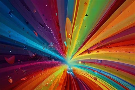 A Dynamic And Colorful Abstract Design With Swirling Shapes And Vibrant