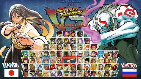 Chamba Blanka Elena Street Fighter Han Juri Hibiki Dan Makoto