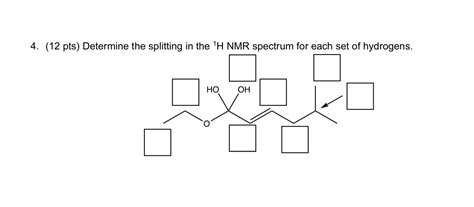 Solved Please Draw Out Pts Determine The Splitting Chegg Com