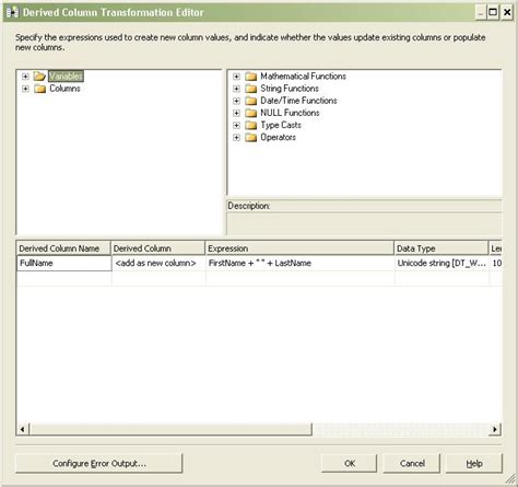 Sql Server Integration Services