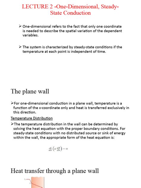 2 1 Lecture 2 One Dimensional Steady State Conduction Pdf Thermal Conduction Heat Transfer