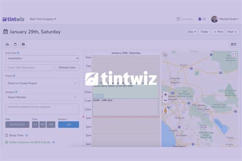 Window Tint Scheduling Software Booking Software Tint Wiz