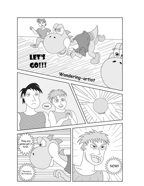 Yoshi Comic Page Practice By Wondering Artist On Deviantart