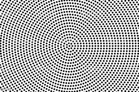 흑인과 백인 점선 하프톤 벡터 배경 금속 하프톤 패턴입니다 원형에 대한 스톡 벡터 아트 및 기타 이미지 원형 은색 점박이