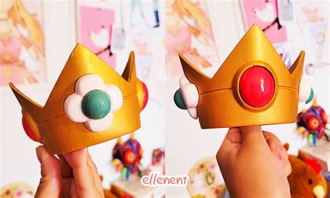 Princess Daisy Crown 3d Print By Ellenent On Deviantart