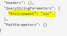 Amazon Web Services Pass QueryString Paramaters From API Gateway To
