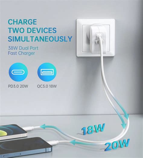 CHOETECH 38W PD Dual Ports Fast Charger Price In Pakistan