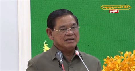 សម្តេចក្រឡាហោម ស ខេង ស្នើបក្សនយោបាយផ្សេងៗ និយាយកុំបំភ្លើសអ្វីដែលកើតឡើងការពិតនៅកម្ពុជា