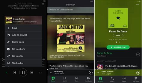 Spotify For Windows Phone App Updated To Version 5230 With An