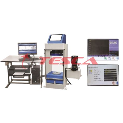 Micro Controller Based Compression Testing Machine