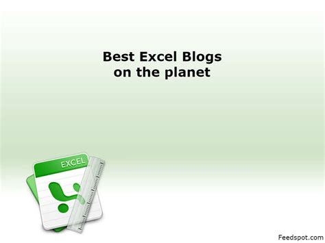 70 Best Excel Blogs And Websites In 2024