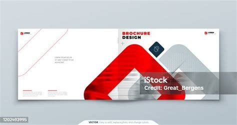 수평 빨간색 브로셔 디자인 브로셔 보고서 카탈로그 잡지에 대한 A4 표지 템플릿 배경에 밝은 색상 모양과 추상 사진과 풍경 브로셔 레이아웃 모던 브로셔 컨셉 가리기에 대한