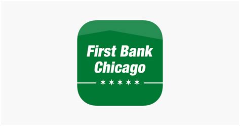 ‎first Bank Chicago On The App Store