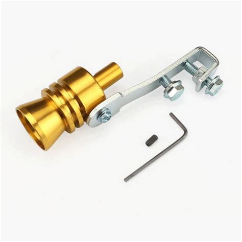 Universal Turbo Sound Pipe Whistle Muffler Sounder Simulator Tailpipe Noise Sound Enhancer