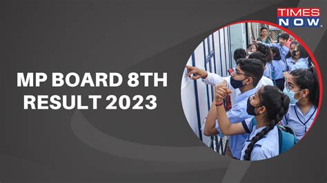 MP Board 8th Result 2023 Released On Mpresults Nic In Download MPBSE Result Here Education